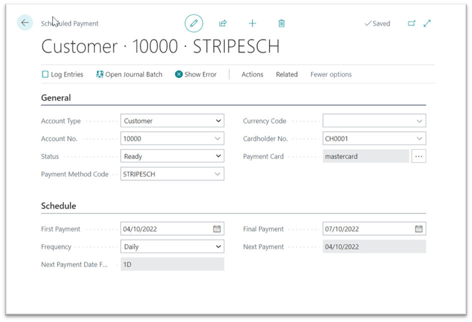 Clever Dynamics - Processing Scheduled Payments